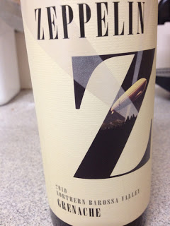 Grenache joy: Zeppelin Grenache 2010 - Australian Wine Review