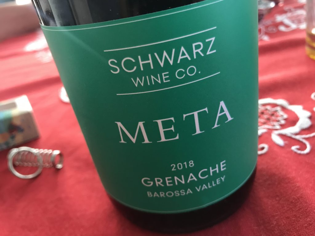 Jason Schwarz's excellent 2018 Meta Grenache - Australian Wine Review