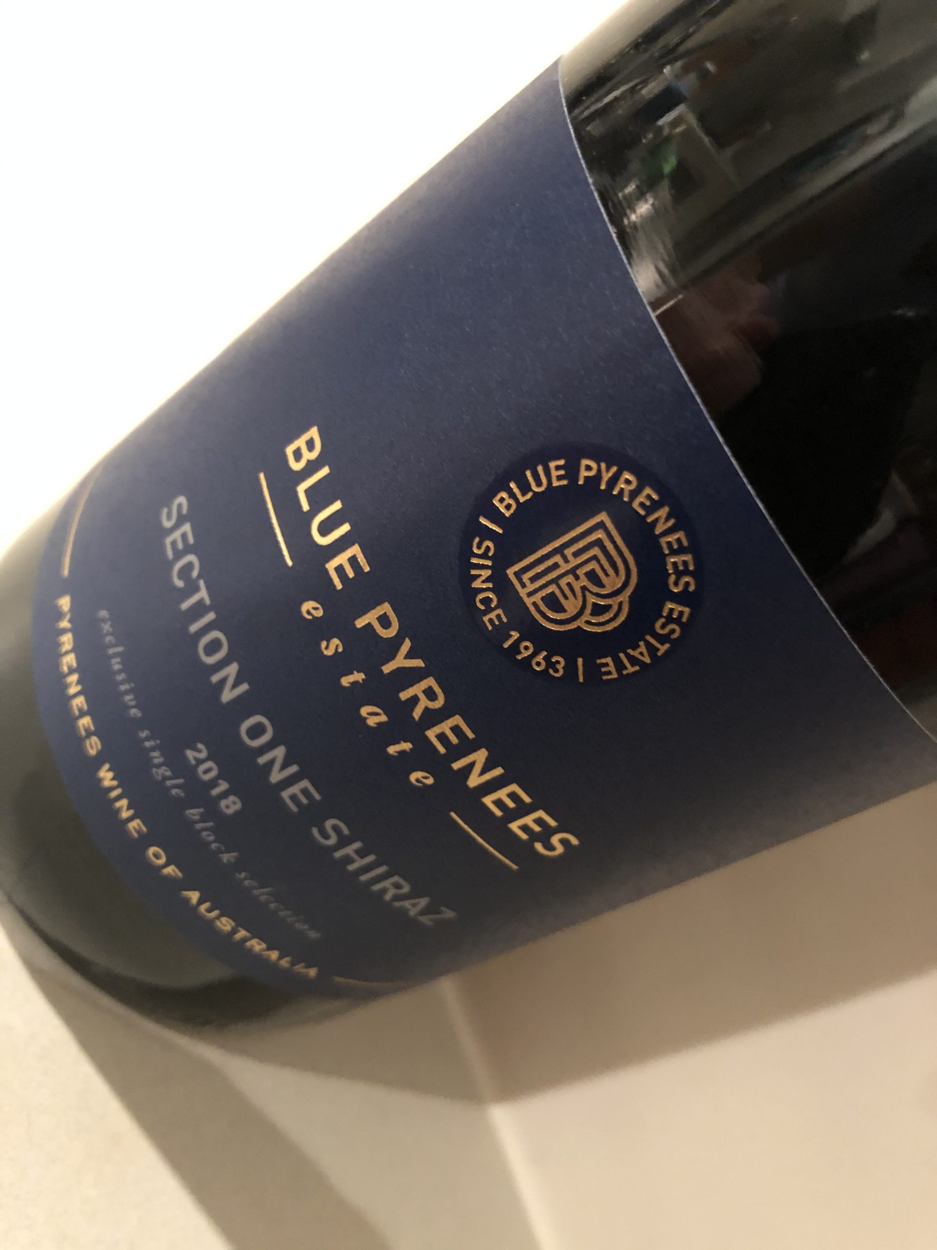 Review: Blue Pyrenees Section One Shiraz 2018 - Australian Wine Review